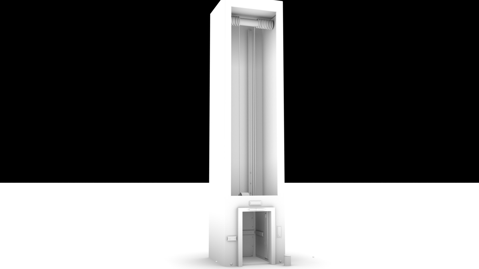 3D Movable Elevator 3D Model - TurboSquid 2059693