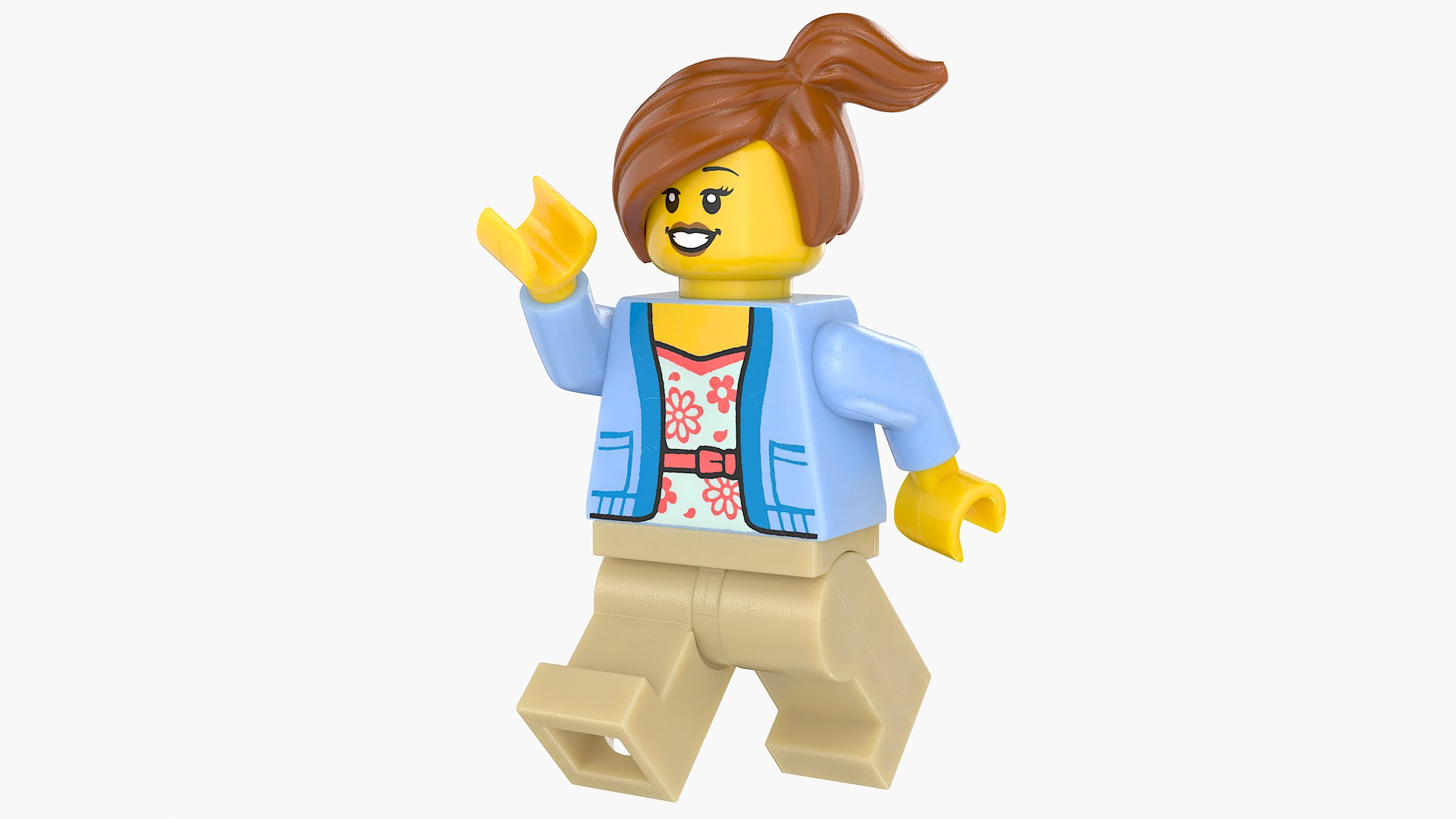 3D Lego Minifig Female 2 - TurboSquid 2201113