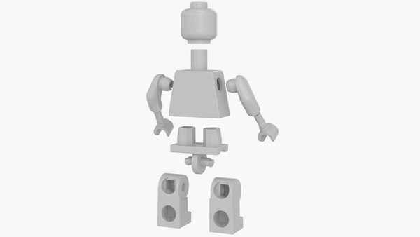modelo 3d Lego Minifigura Mujer 2 - TurboSquid 2201113