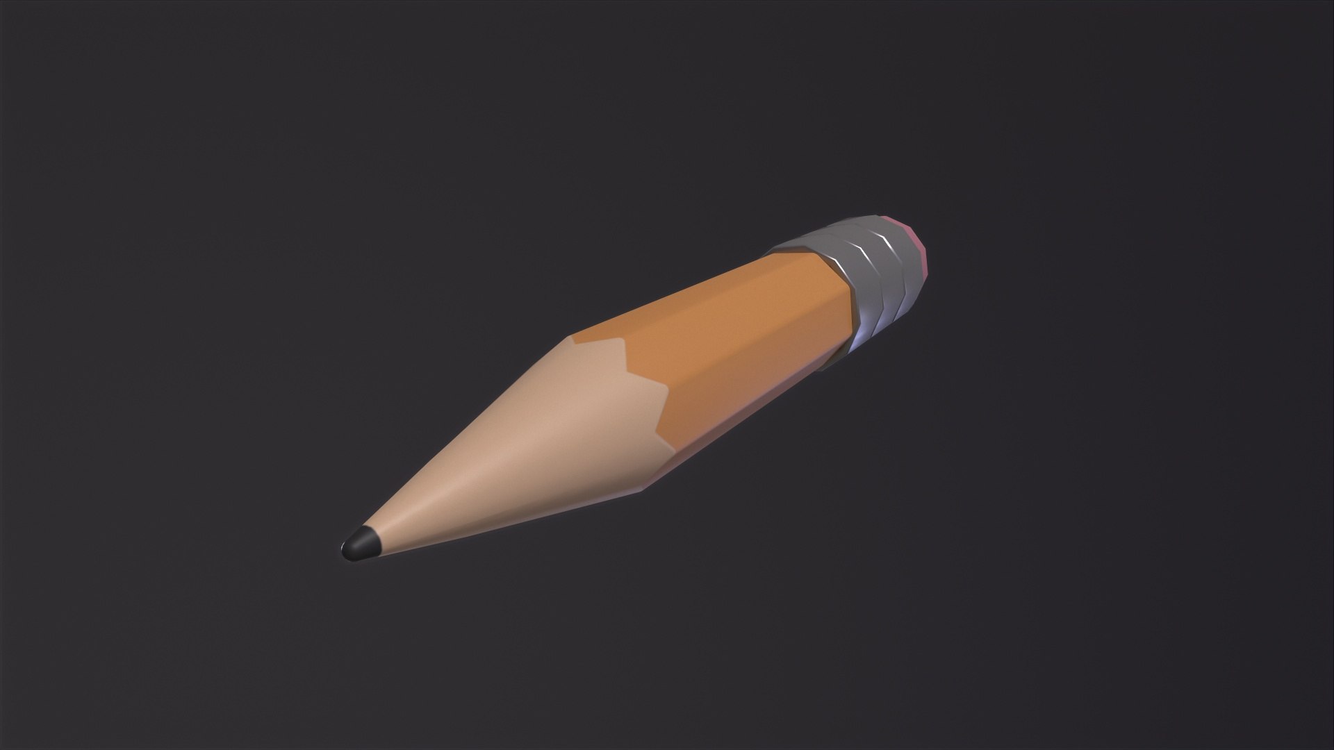 Pencil Icon Model - TurboSquid 2096227