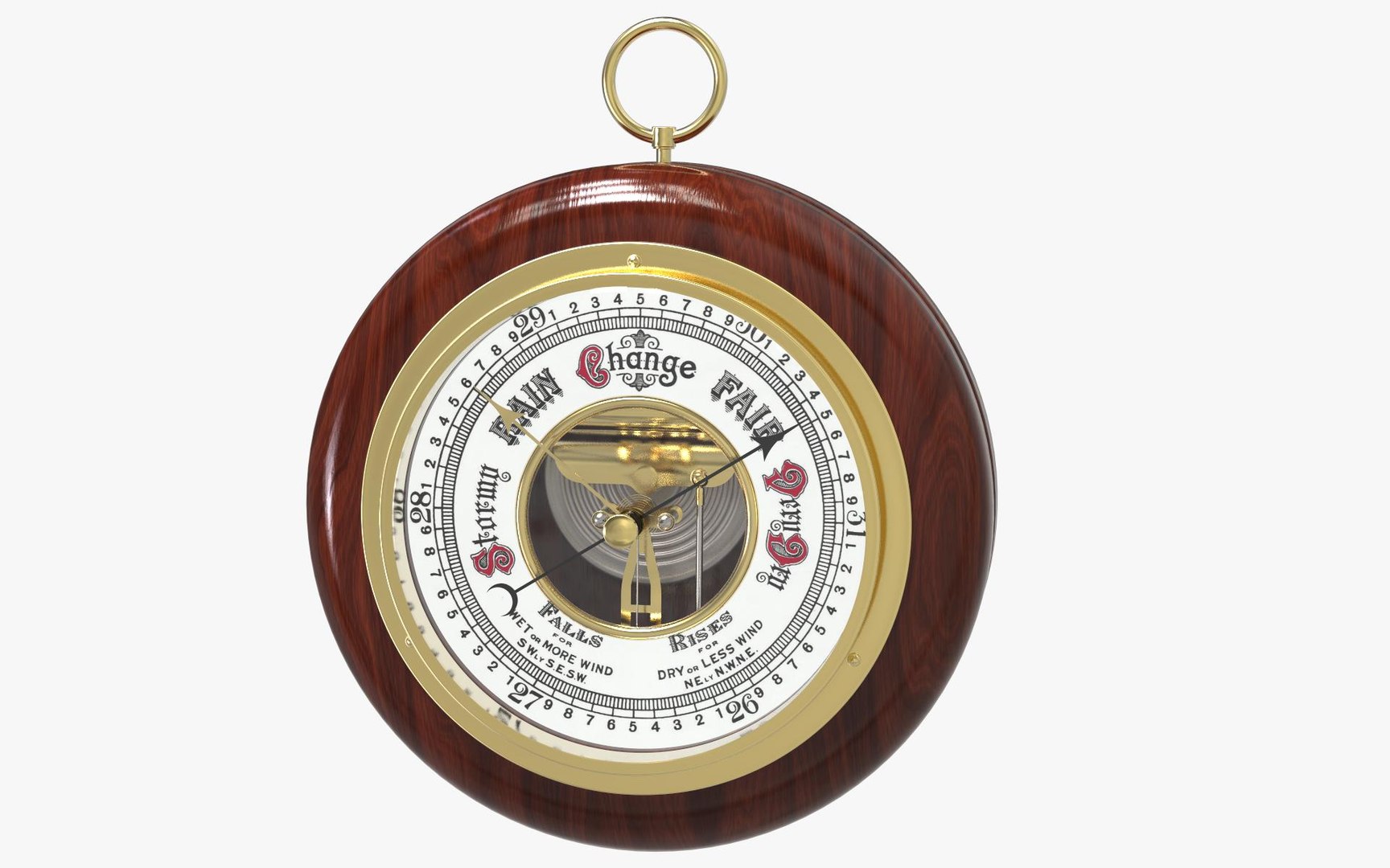 Old Barometer 3D model - TurboSquid 2014298