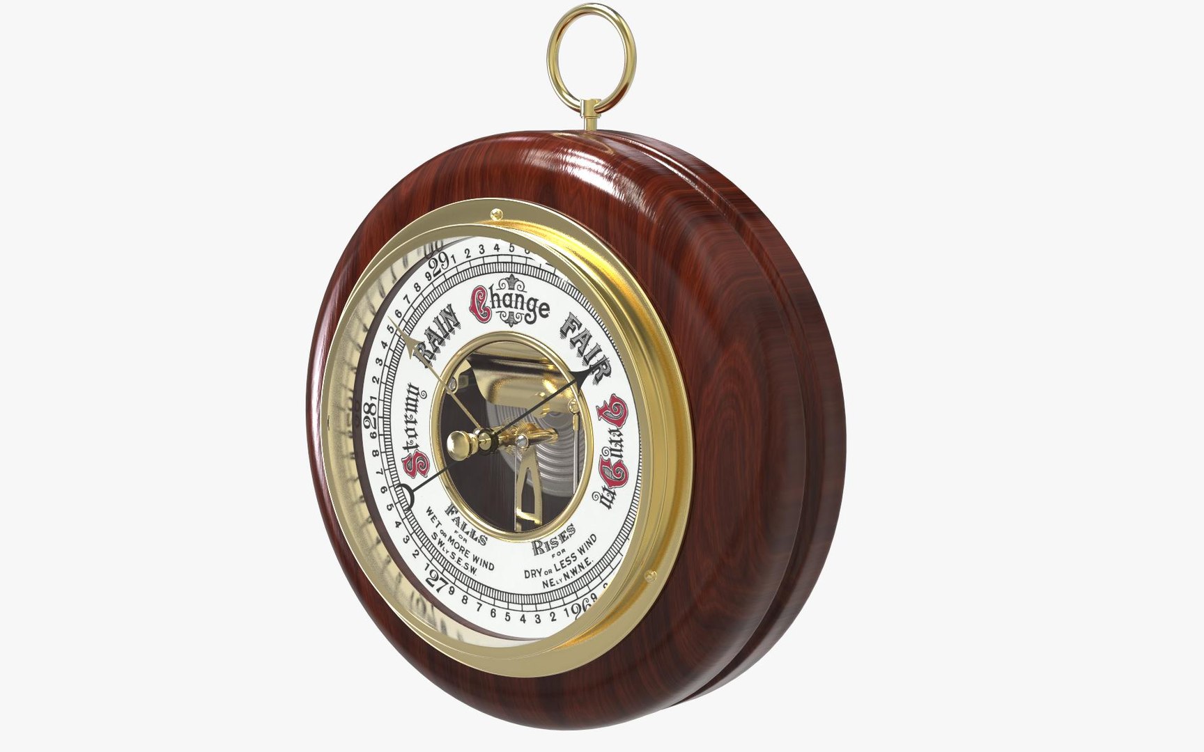 Old Barometer 3D Model - TurboSquid 2014298