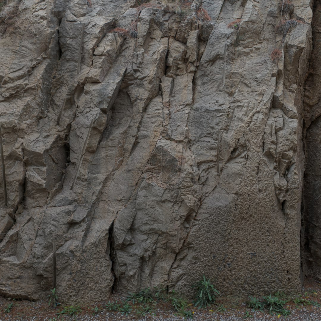 Scan Cliff Wall Rock 3D Model - TurboSquid 1646387