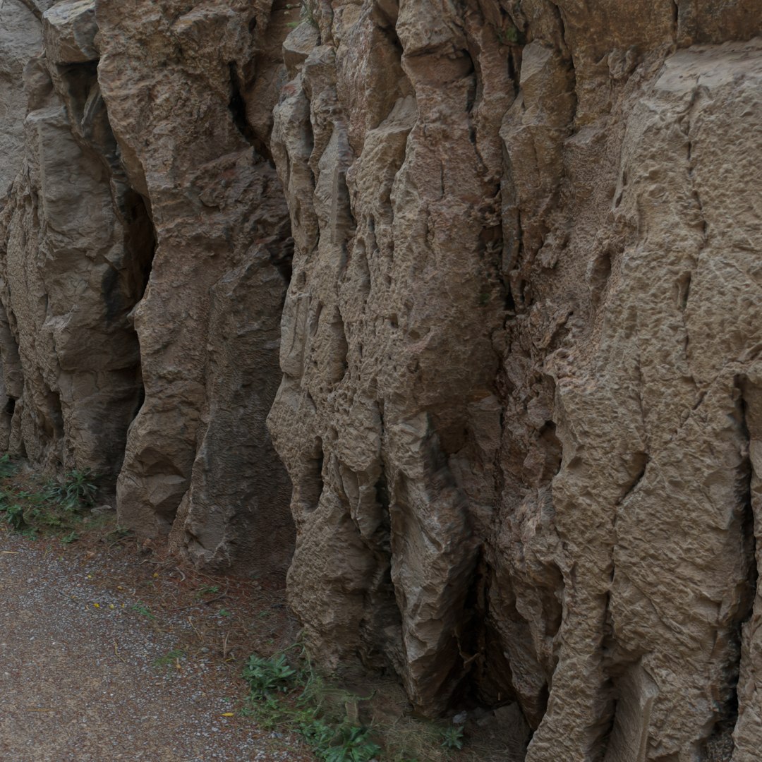 Scan Cliff Wall Rock 3D Model - TurboSquid 1646387