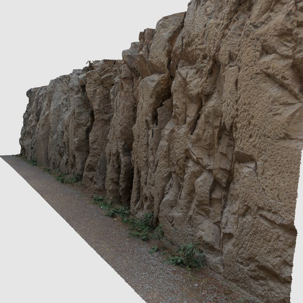 CLIFF WALL 3D 스캔 모델 3D 모델 - TurboSquid 1646387