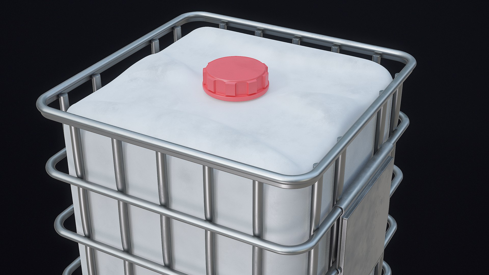 Industrial Water Container PBR 3D Model - TurboSquid 1995824