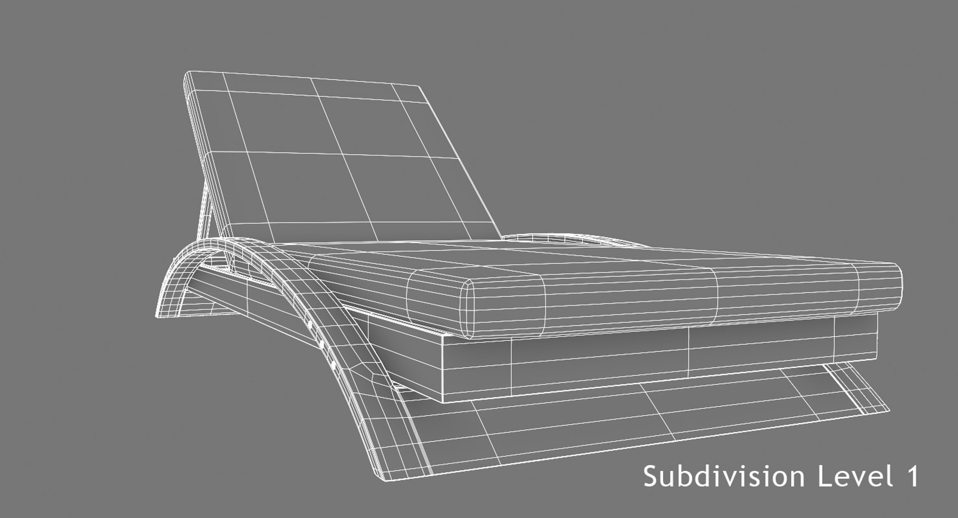 Pool Lounge Chair 3D Model - TurboSquid 1171442