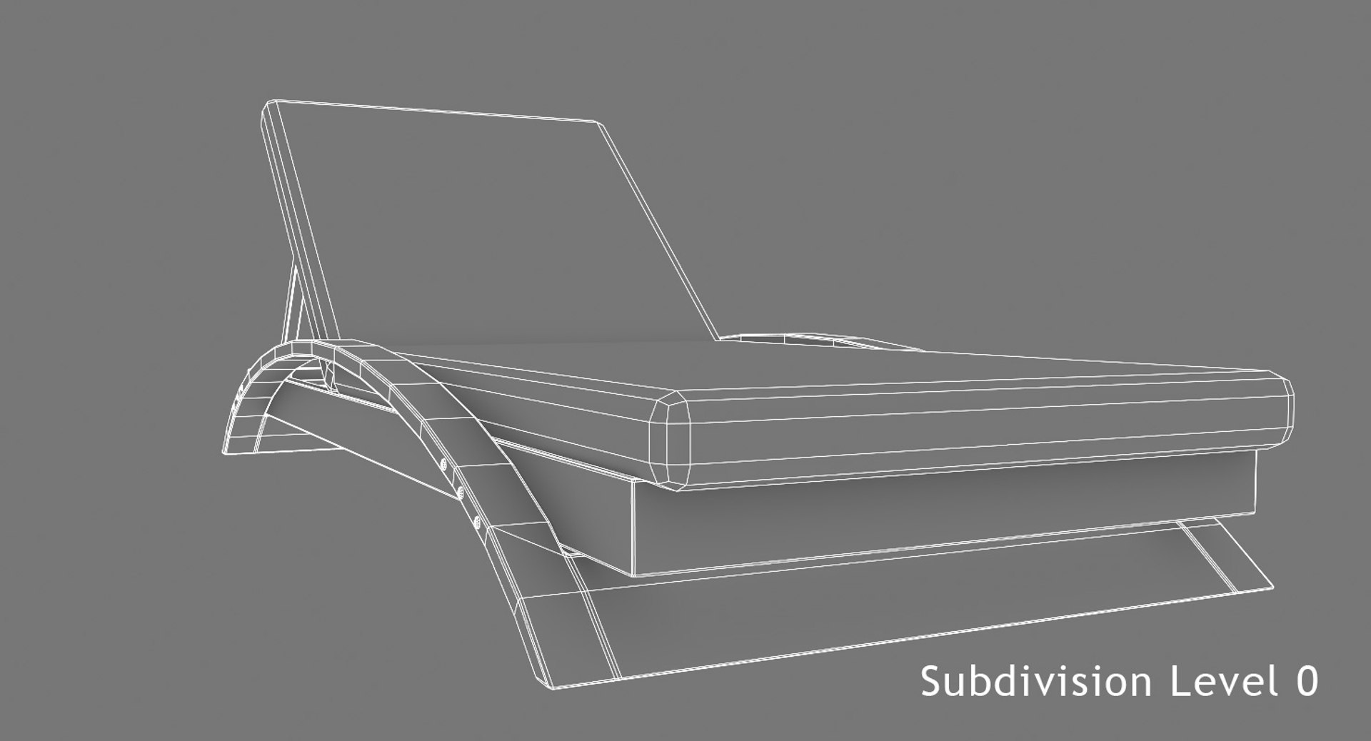 Pool Lounge Chair 3D Model - TurboSquid 1171442