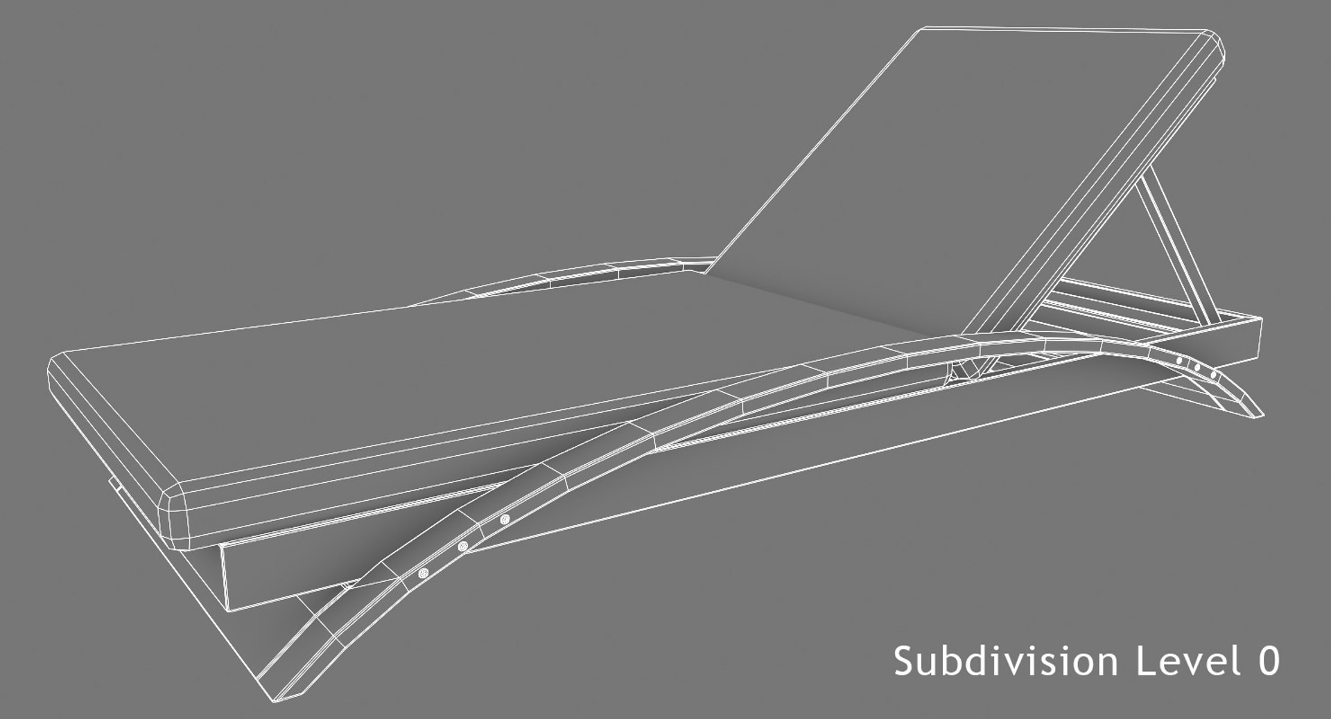 Pool Lounge Chair 3D Model - TurboSquid 1171442