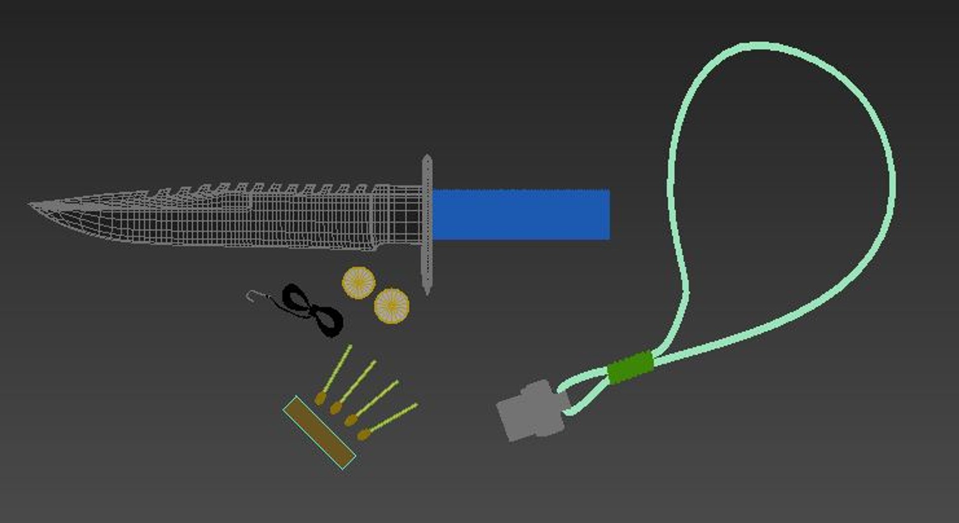 3d Rambo S Knife Set