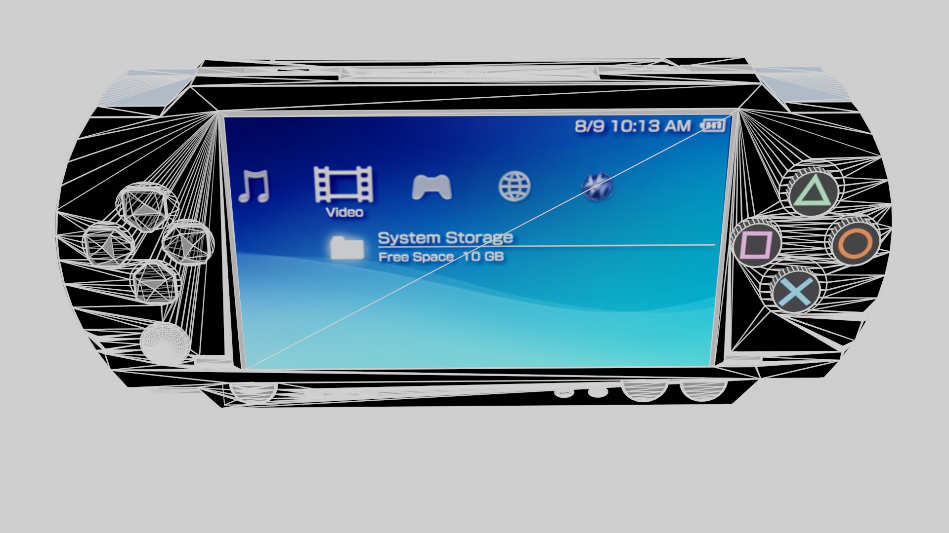 PSP 3D MODEL 3D Model - TurboSquid 2110000