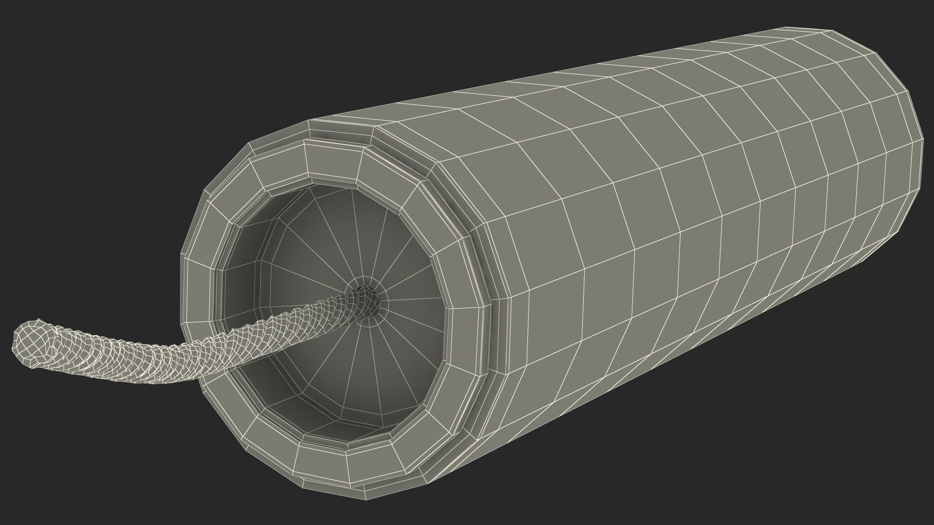 3D High Power Firecracker With Fuse - TurboSquid 1800547