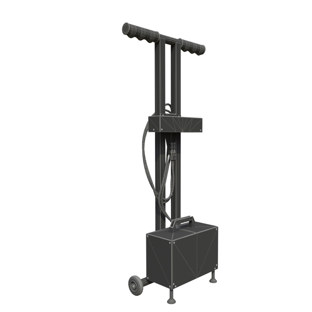 3D Jump Battery Trolley Model - TurboSquid 2199470