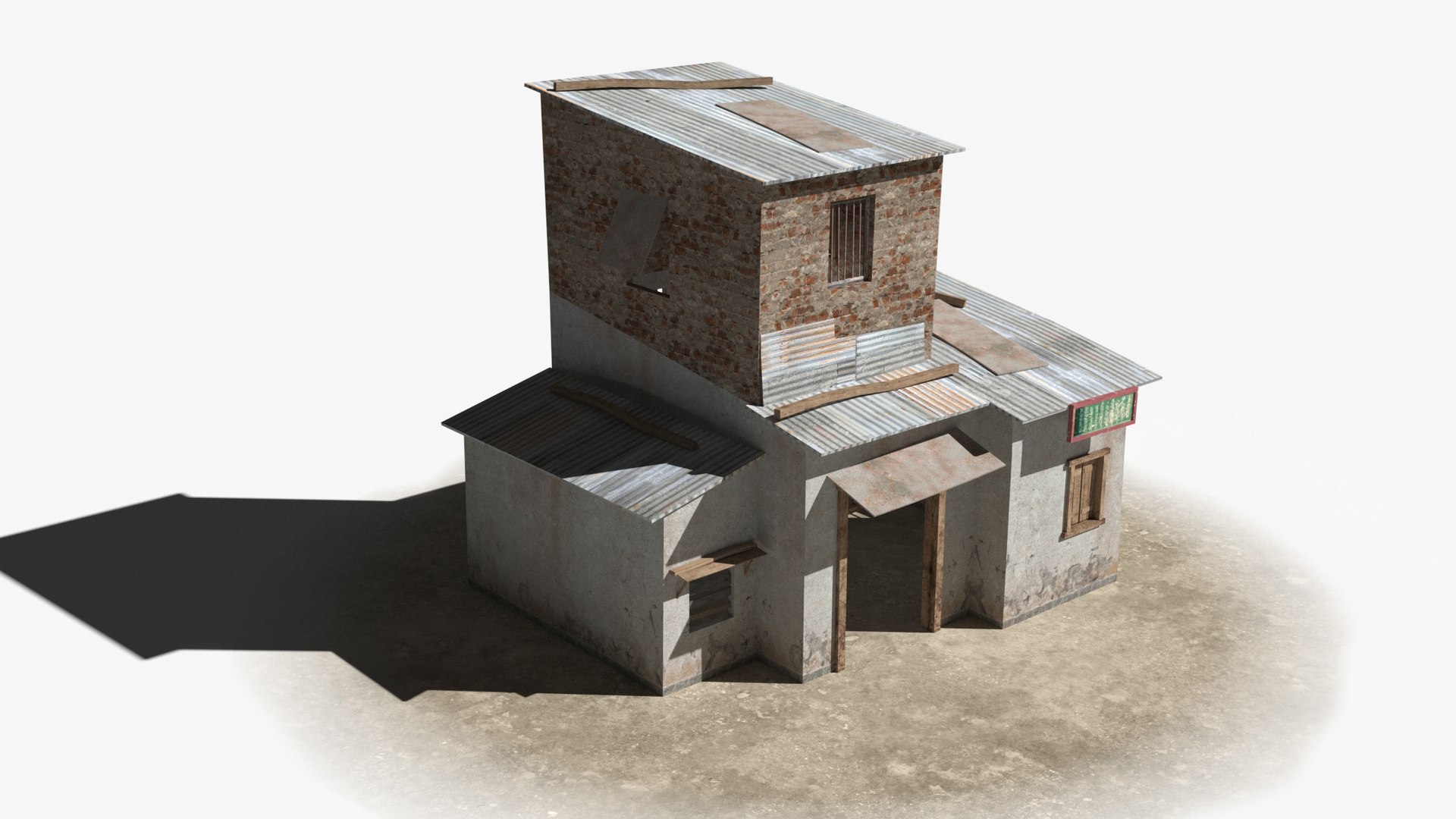 3D Model Slum X5 - TurboSquid 2301198