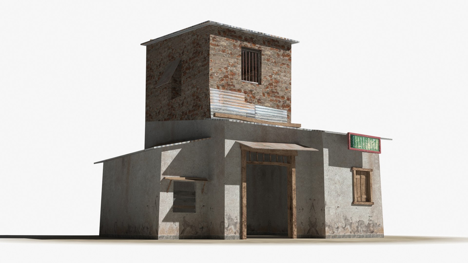3D Model Slum X5 - TurboSquid 2301198