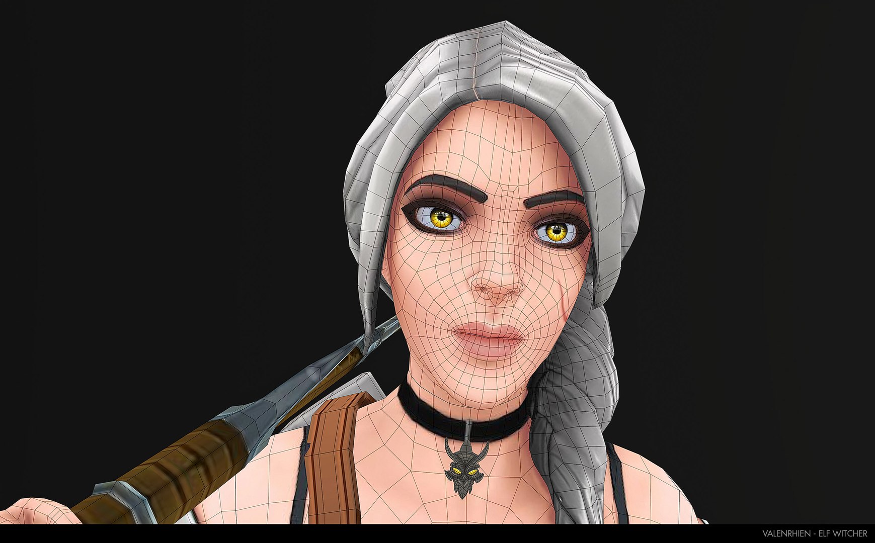 3D Valenrhien - Elf Witcher - TurboSquid 1510948