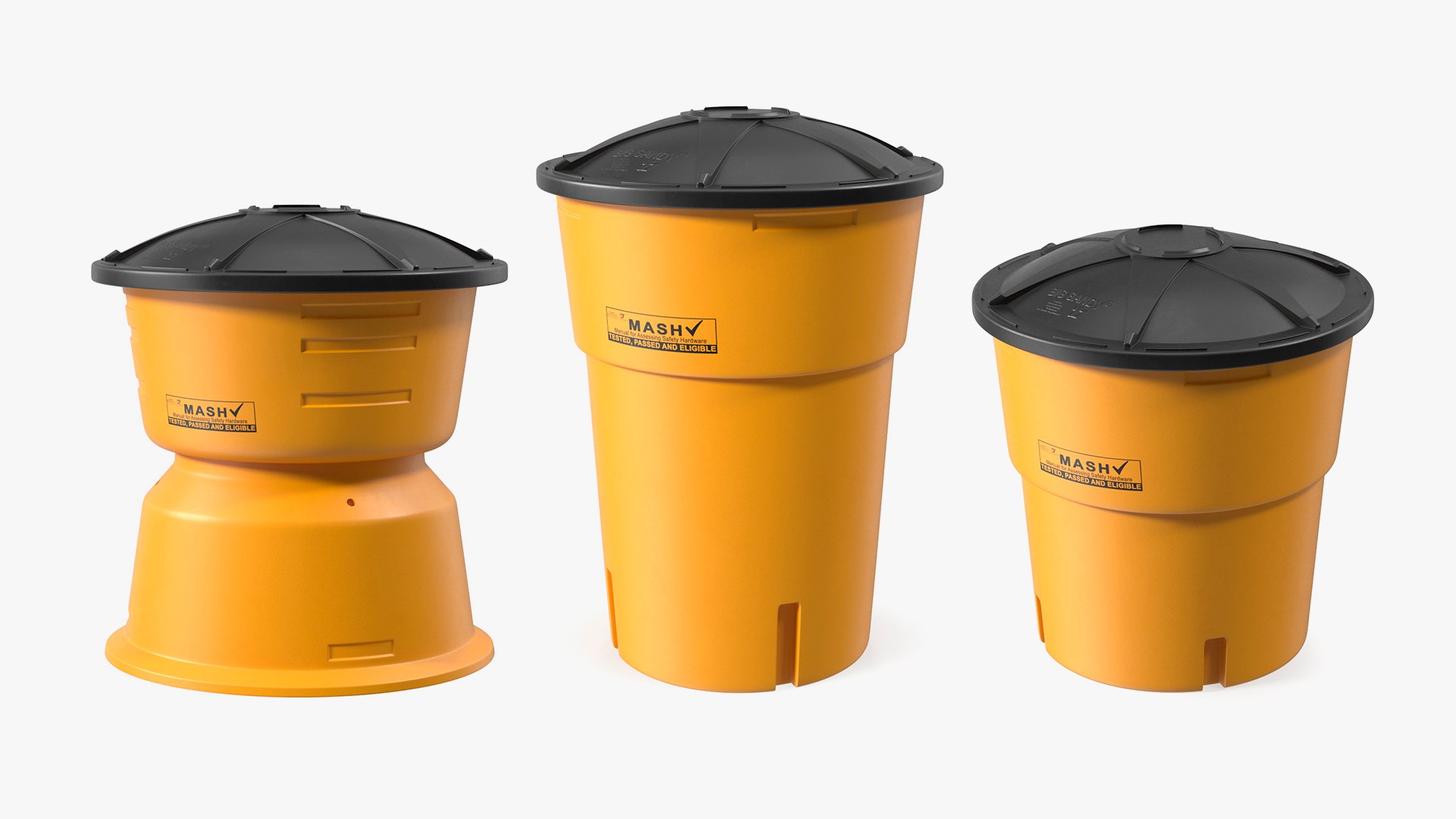 3D Sand Barrels Collection - TurboSquid 2234650