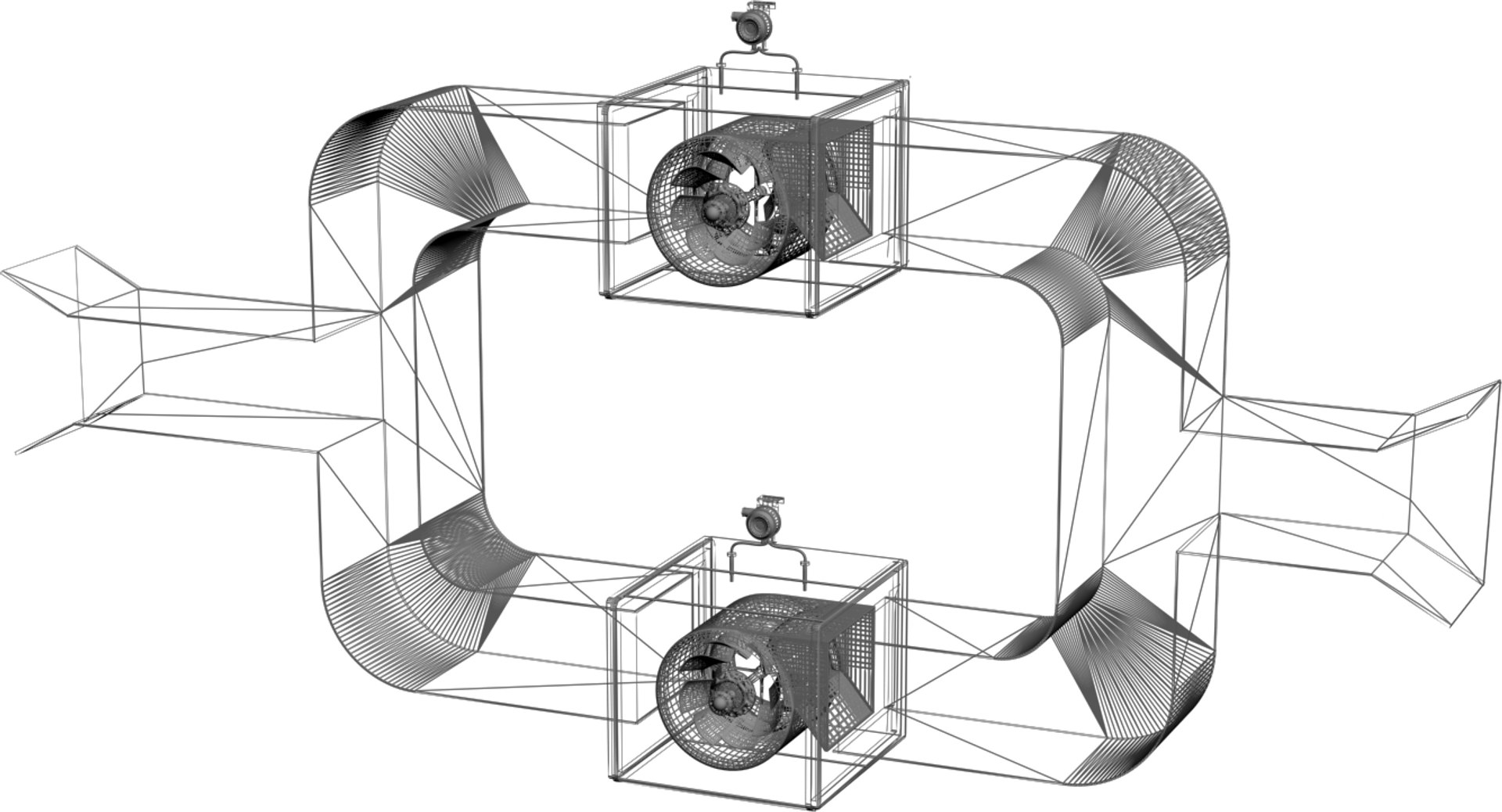 3D garbage exhaust fan - TurboSquid 1275670