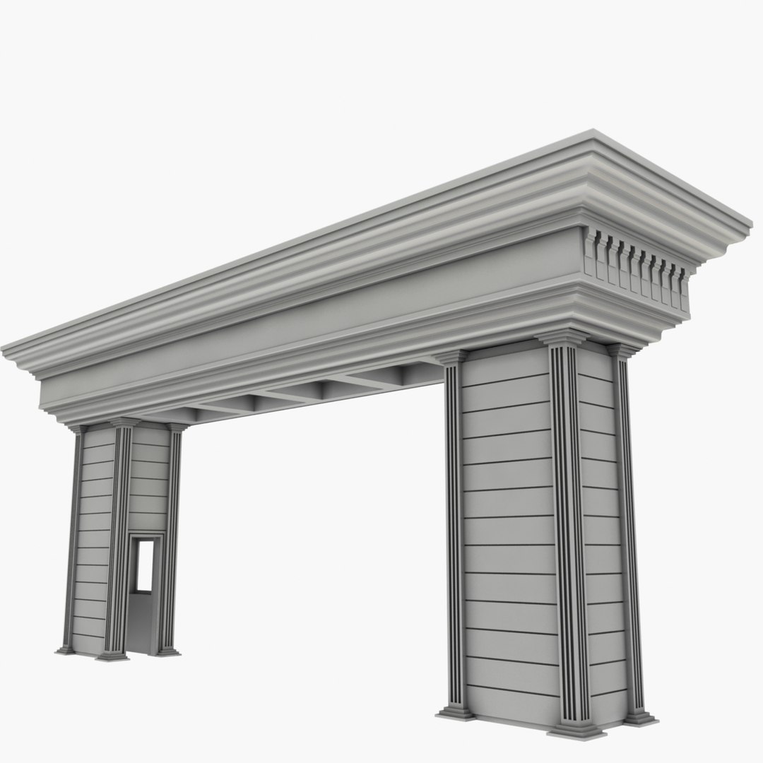 3D Guard House Guardhouse - TurboSquid 1224810