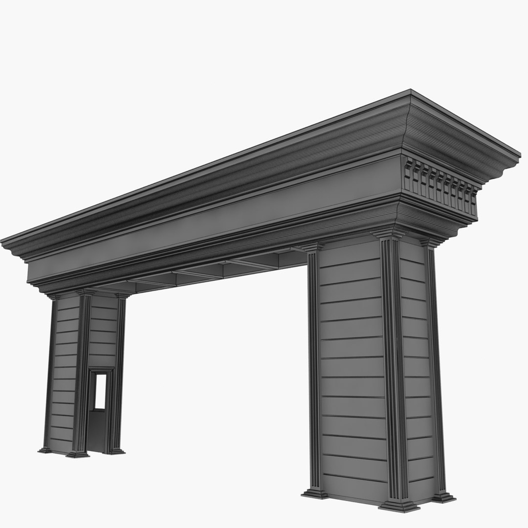 3D Guard House Guardhouse - TurboSquid 1224810