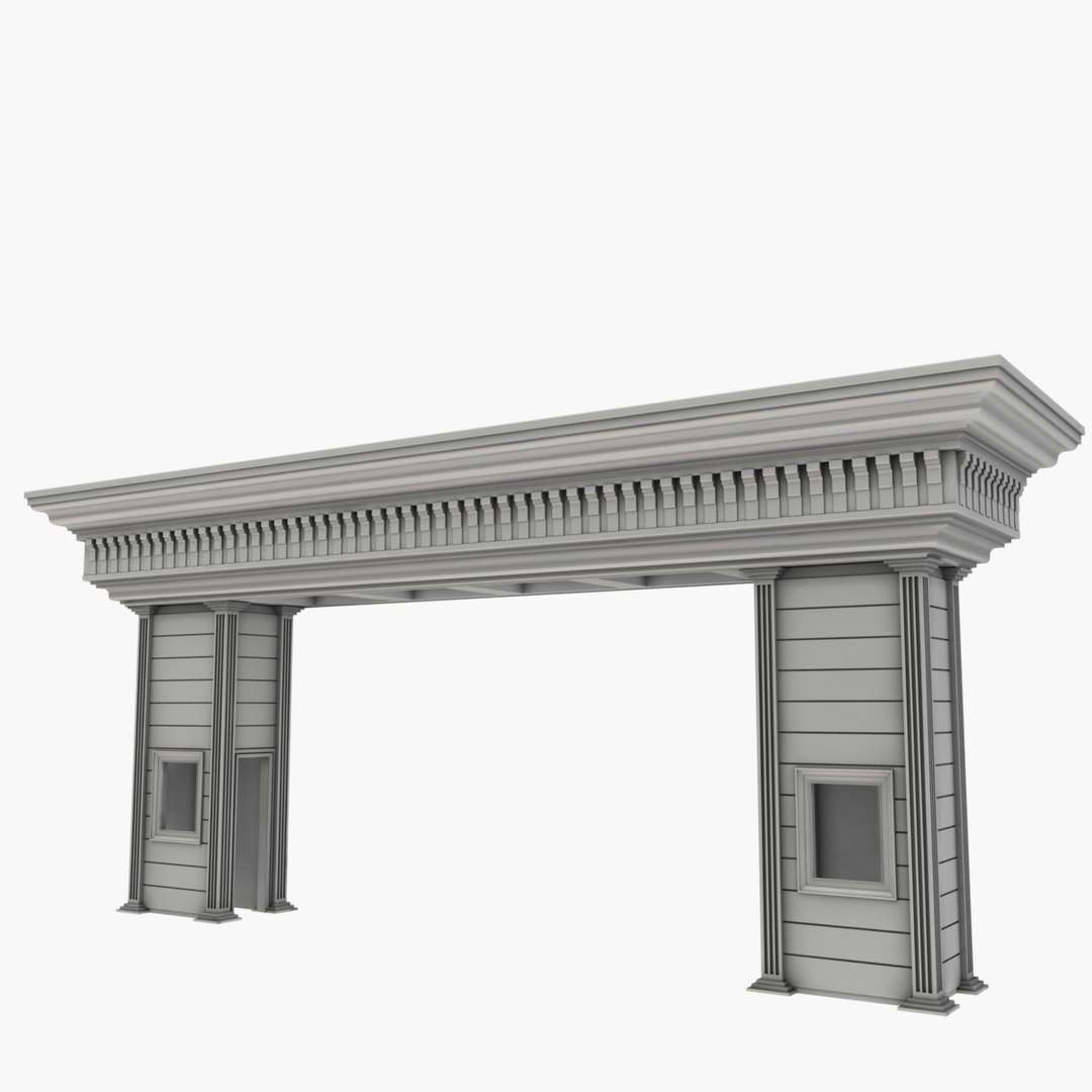 3D Guard House Guardhouse - TurboSquid 1224810