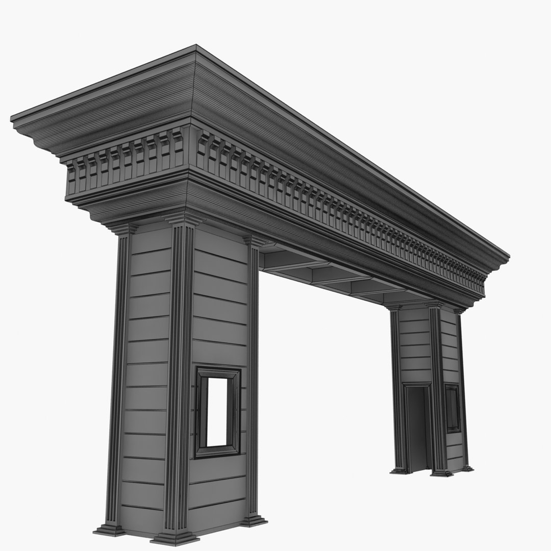 3D Guard House Guardhouse - TurboSquid 1224810