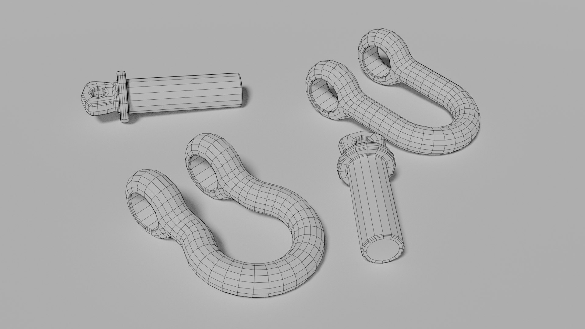 3D Shackle Model - TurboSquid 1484614