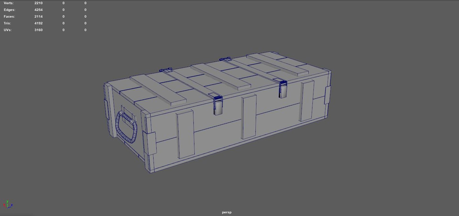 Ammo Crate 3D Model - TurboSquid 1585850