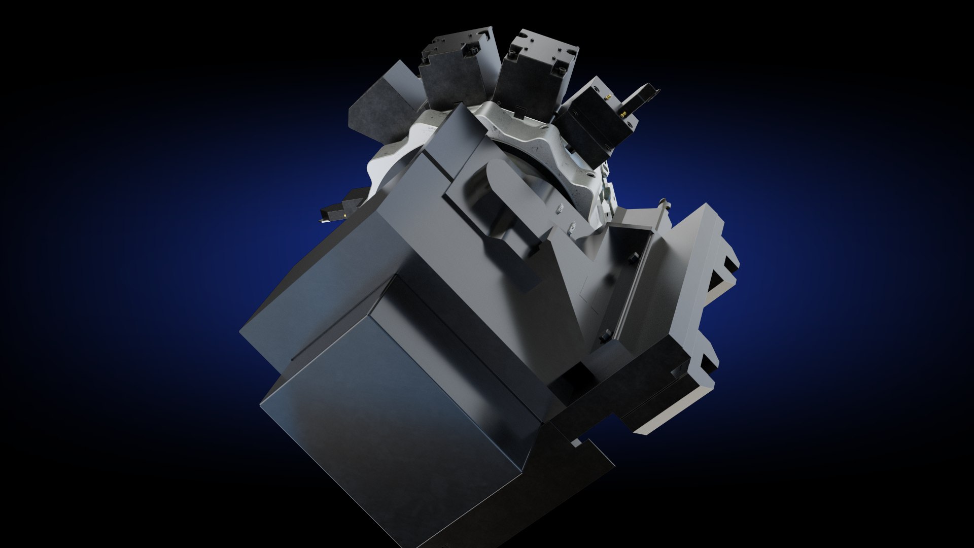 Power Tool Turrets 3D model - TurboSquid 2168975