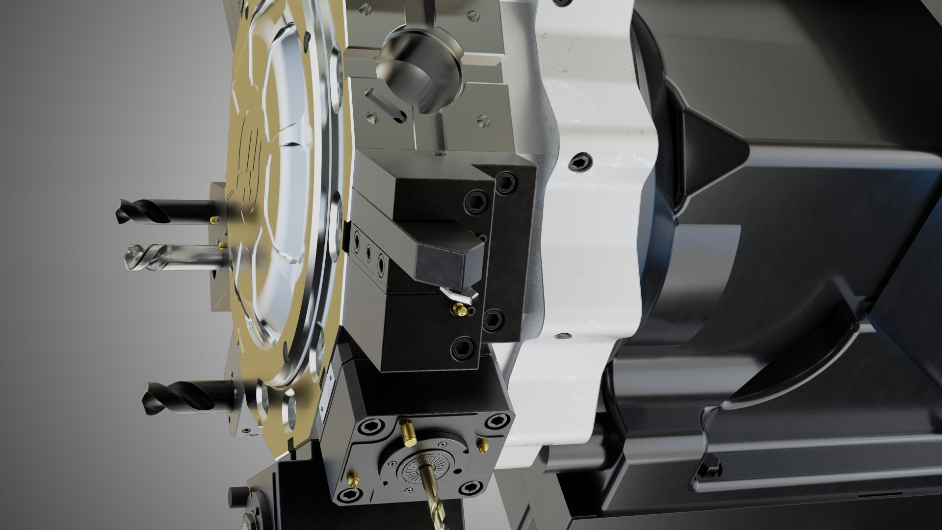 Power Tool Turrets 3D model - TurboSquid 2168975