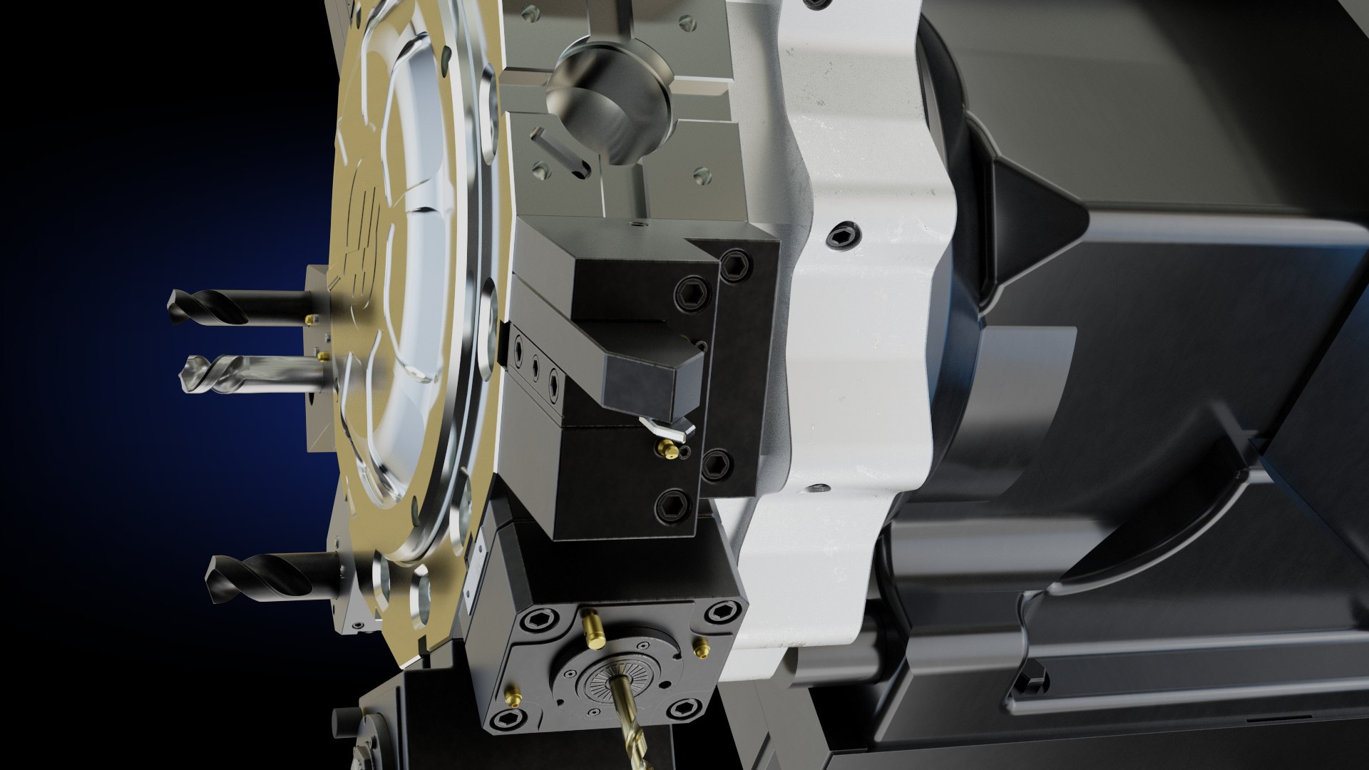 Power Tool Turrets 3D model - TurboSquid 2168975