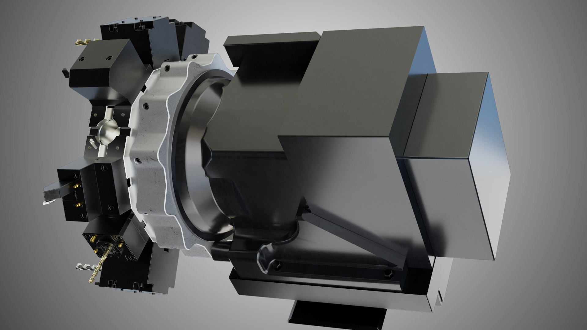 Power Tool Turrets 3D model - TurboSquid 2168975