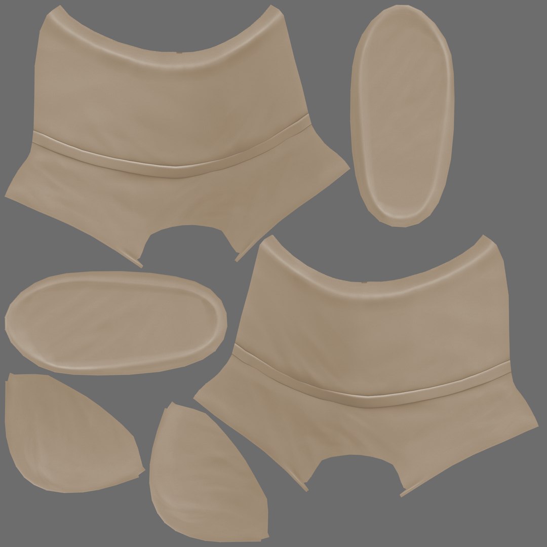 3D Medieval Flat Straps Tied Leather Boots - TurboSquid 1975006