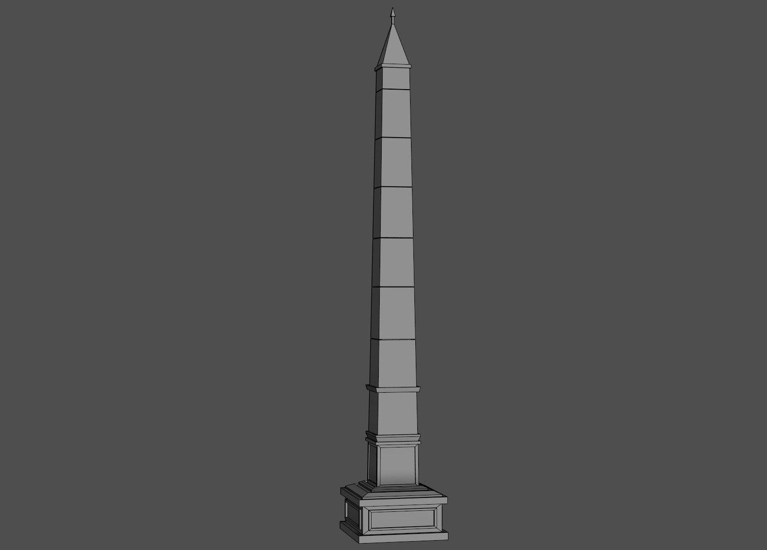 Egyptian Obelisk 3D Model - TurboSquid 2020395