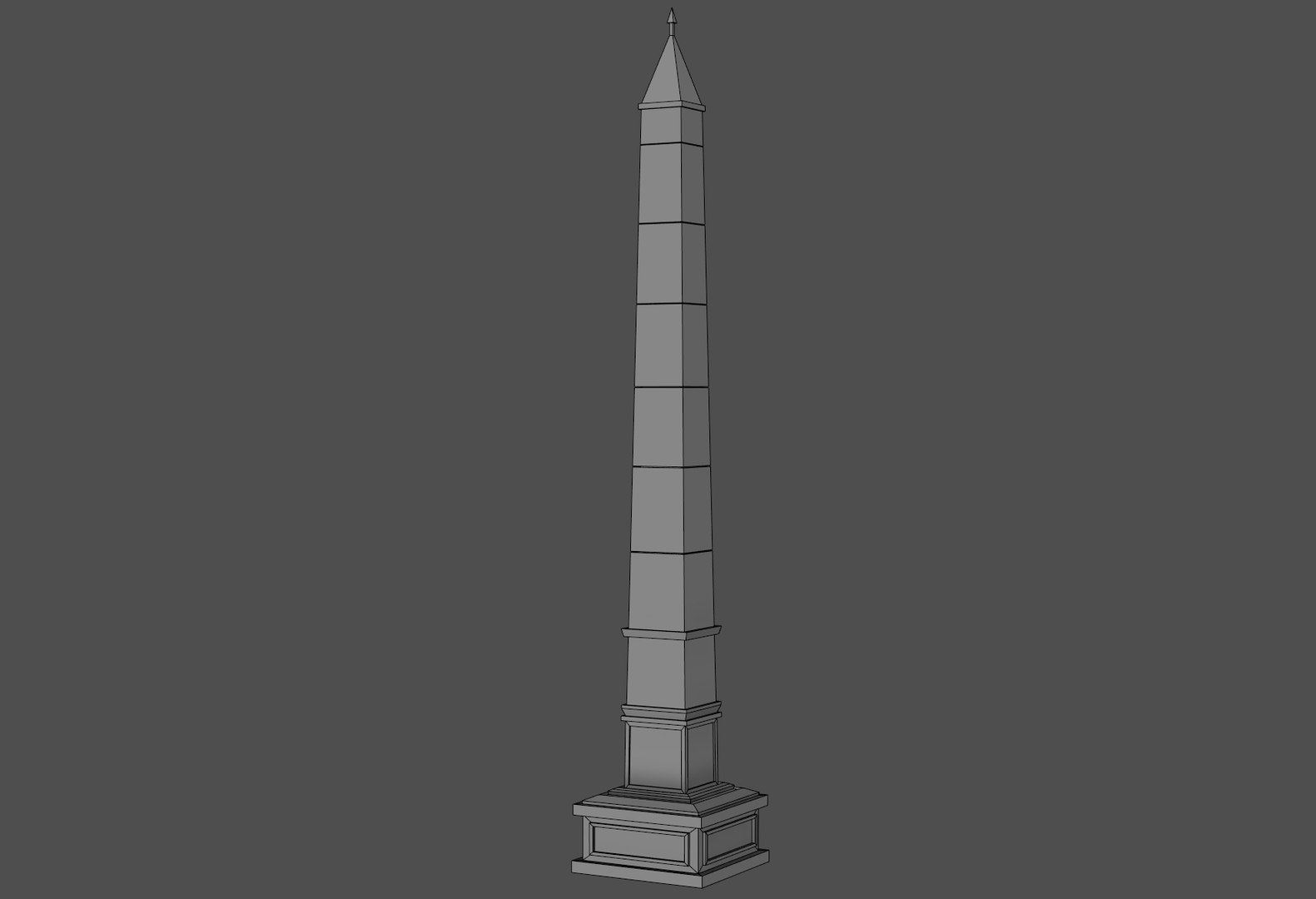 Egyptian Obelisk 3D Model - TurboSquid 2020395