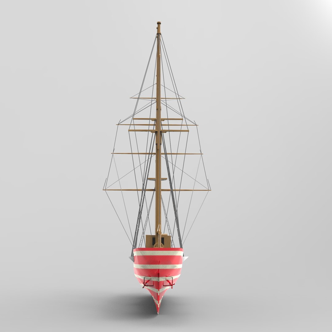 3D Santa Ship - TurboSquid 1566328