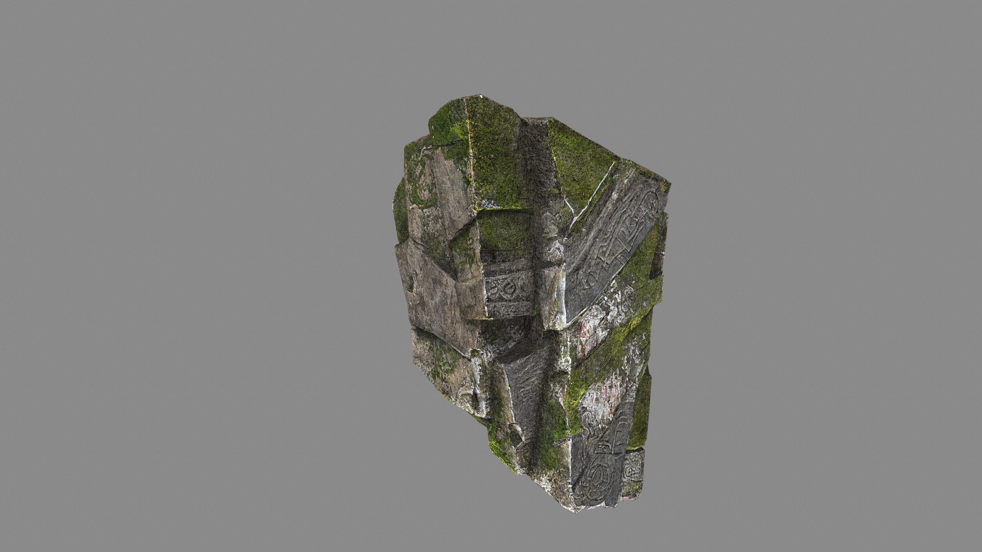 Maya Ruin Rocks 3D Model - TurboSquid 2311040