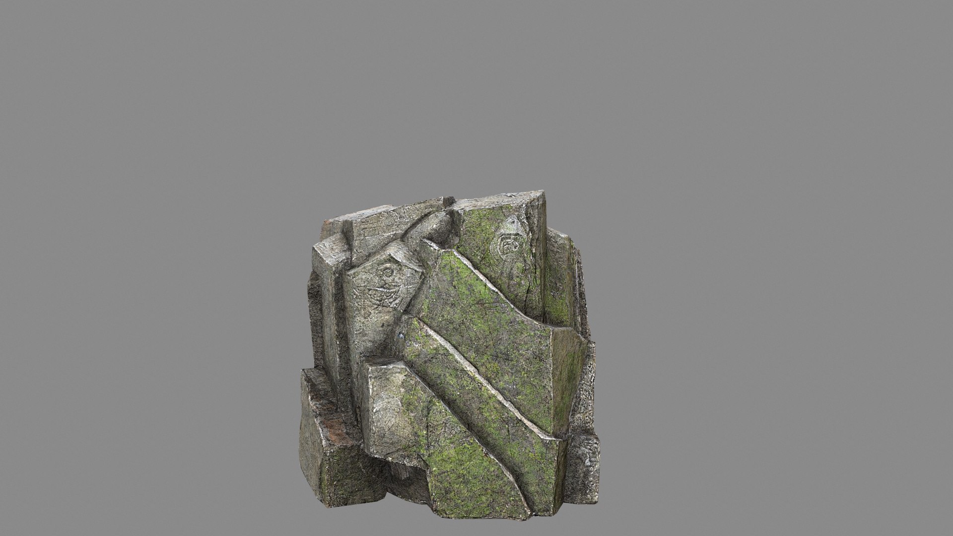 Maya Ruin Rocks 3D Model - TurboSquid 2311040