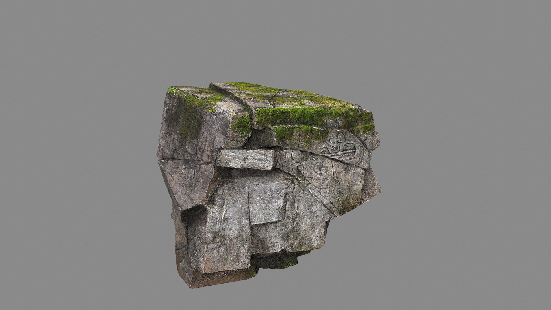 Maya Ruin Rocks 3D Model - TurboSquid 2311040