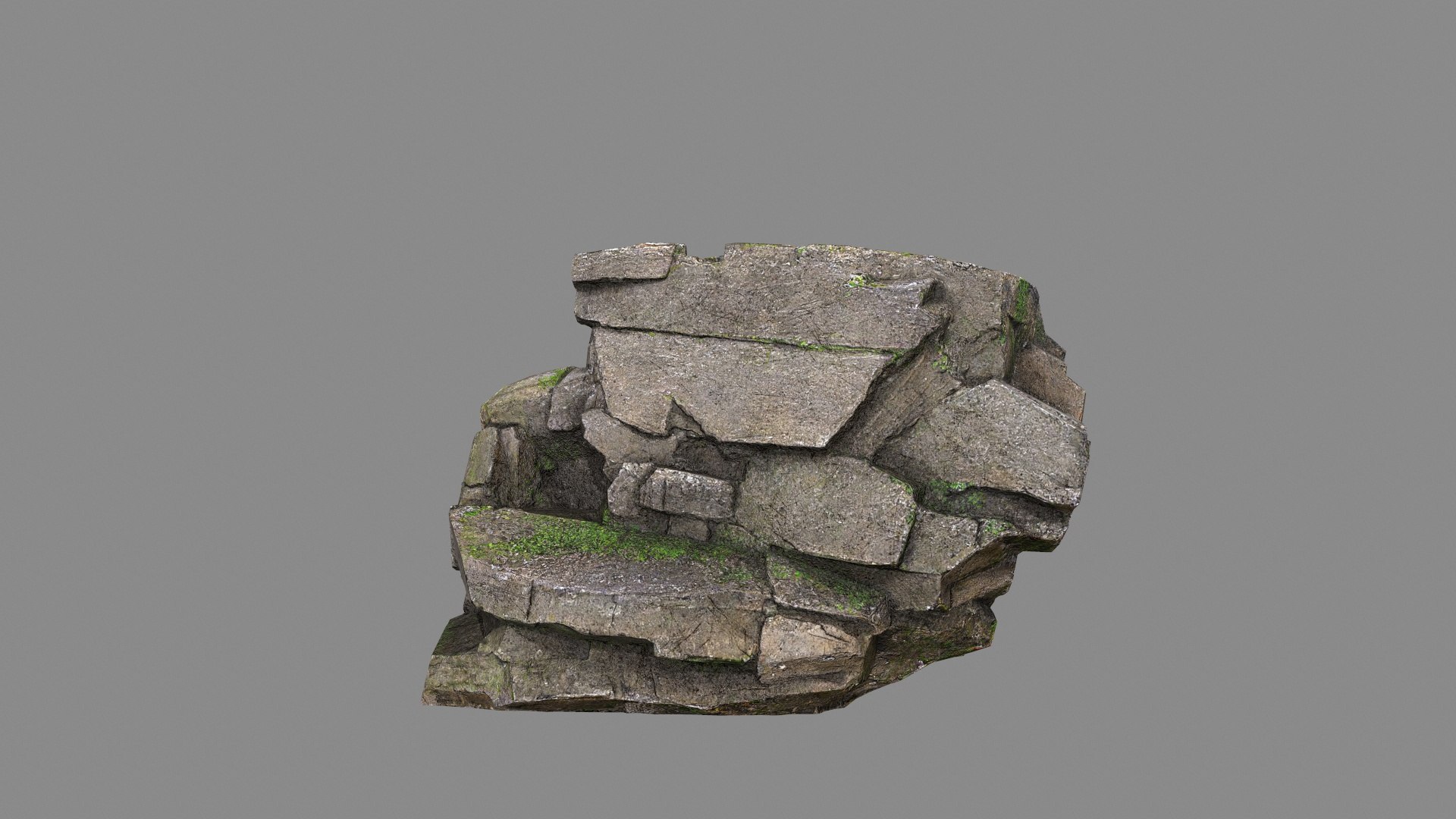 Maya Ruin Rocks 3D Model - TurboSquid 2311040