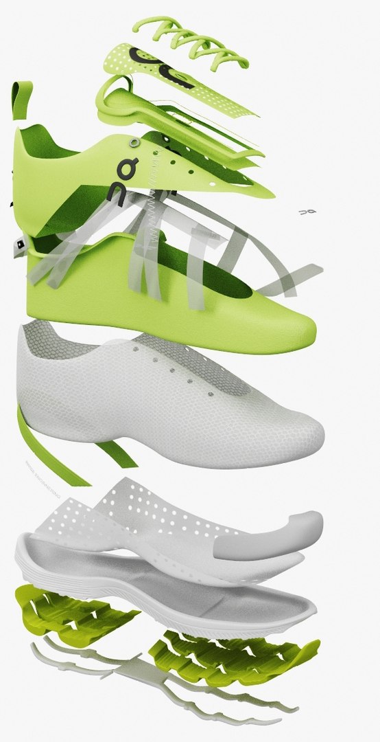 Shoe Sport Cloudracer 3d Model