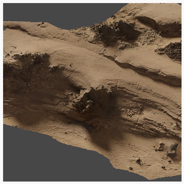 3D sandcliff05 model - TurboSquid 2065755