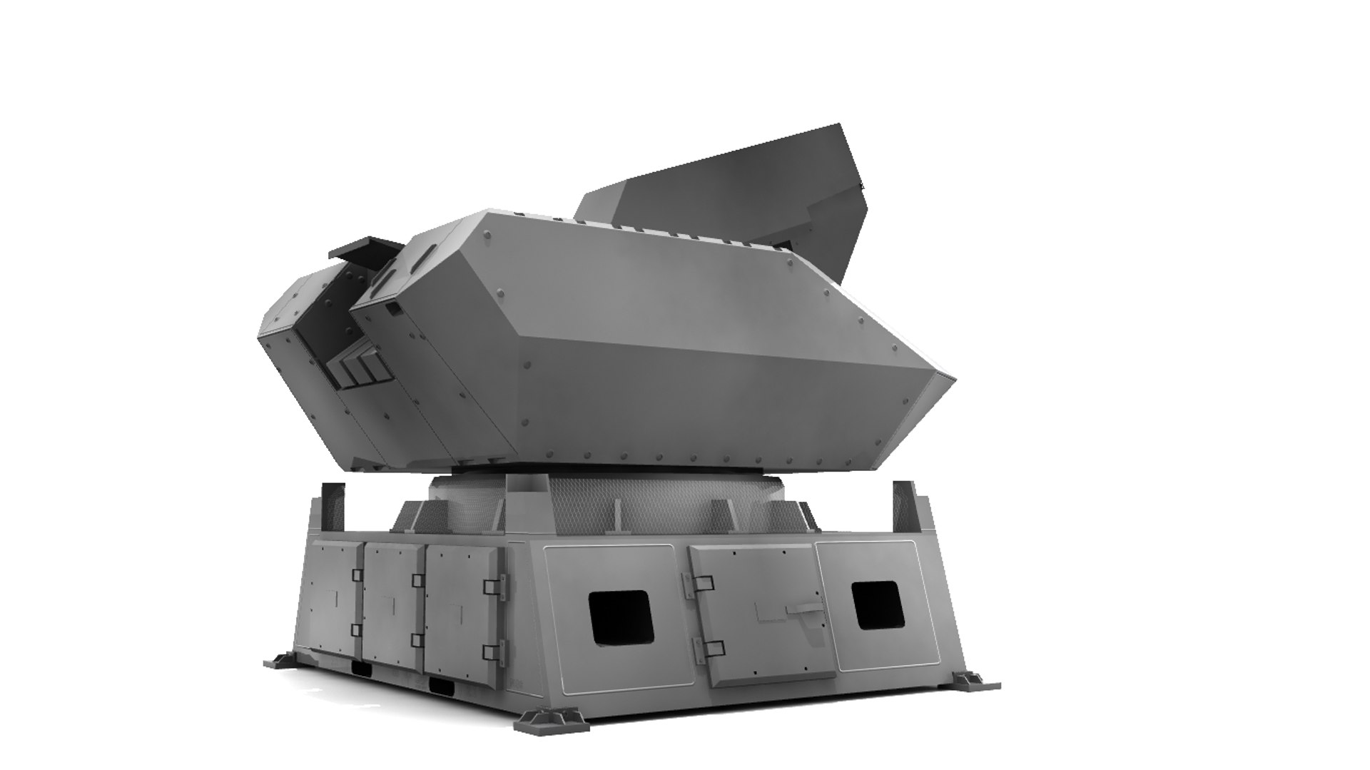 3d Model Rheinmetall Laser Skyshield