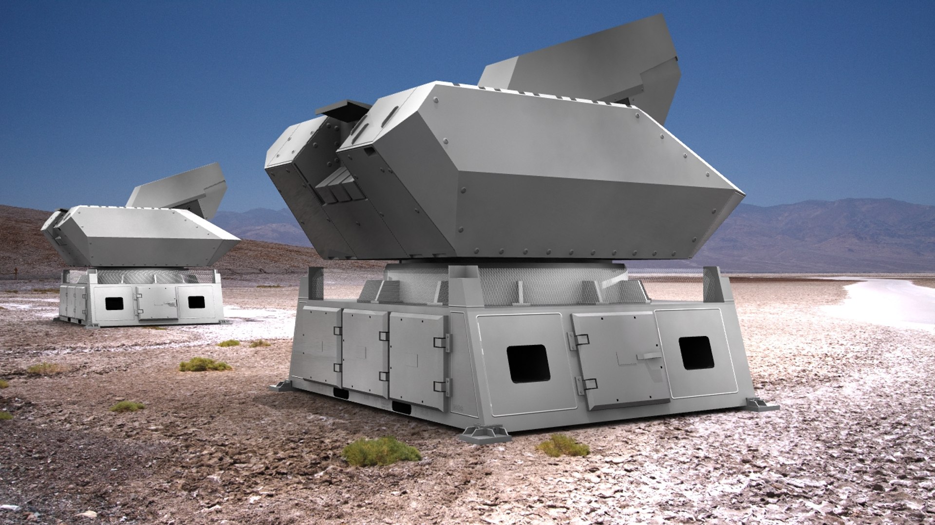 3d Model Rheinmetall Laser Skyshield