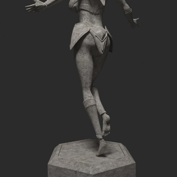 3D Virgo zodiac statue 3D model - TurboSquid 1908306