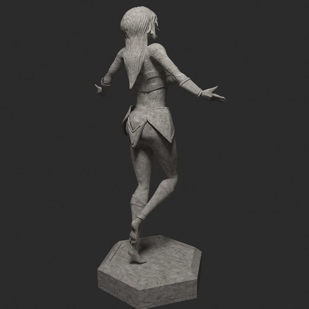 3D Virgo zodiac statue 3D model - TurboSquid 1908306