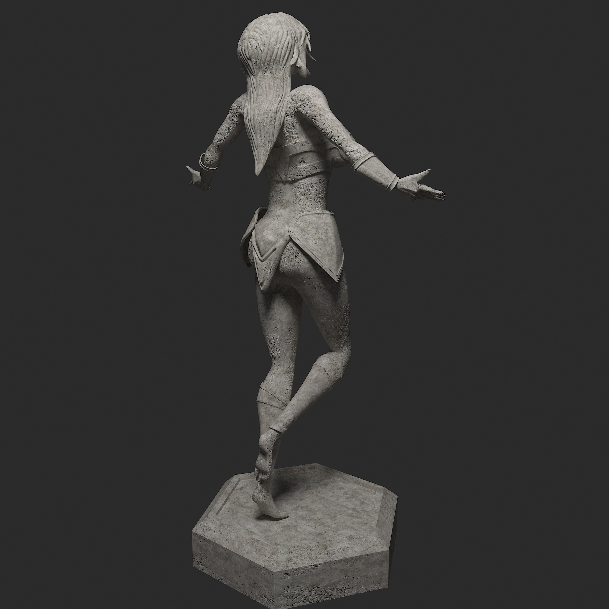 3D Virgo zodiac statue 3D model - TurboSquid 1908306