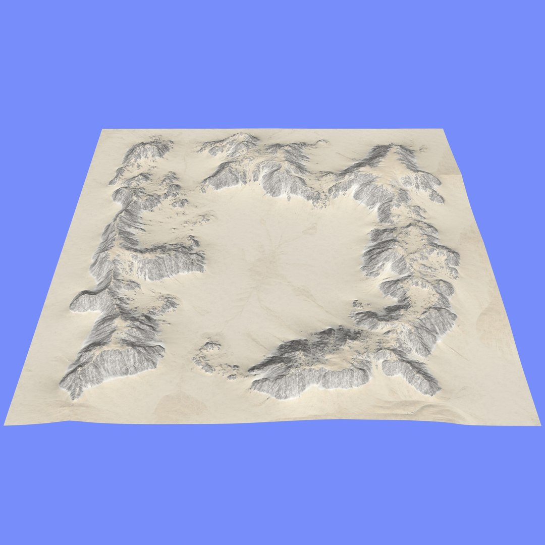 3d model heightmap