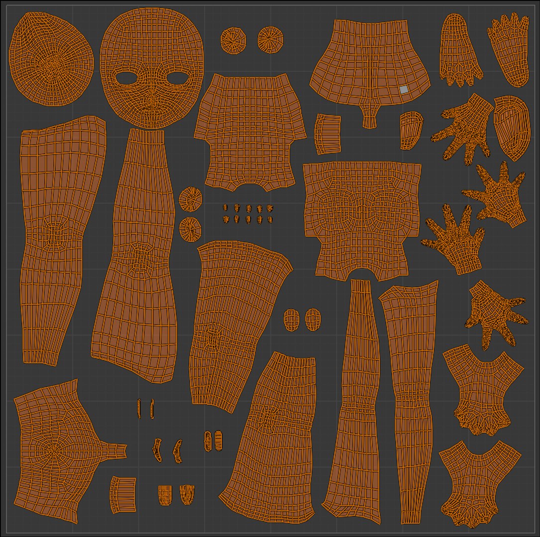 3D Anime Female Base Model Model - TurboSquid 2161698