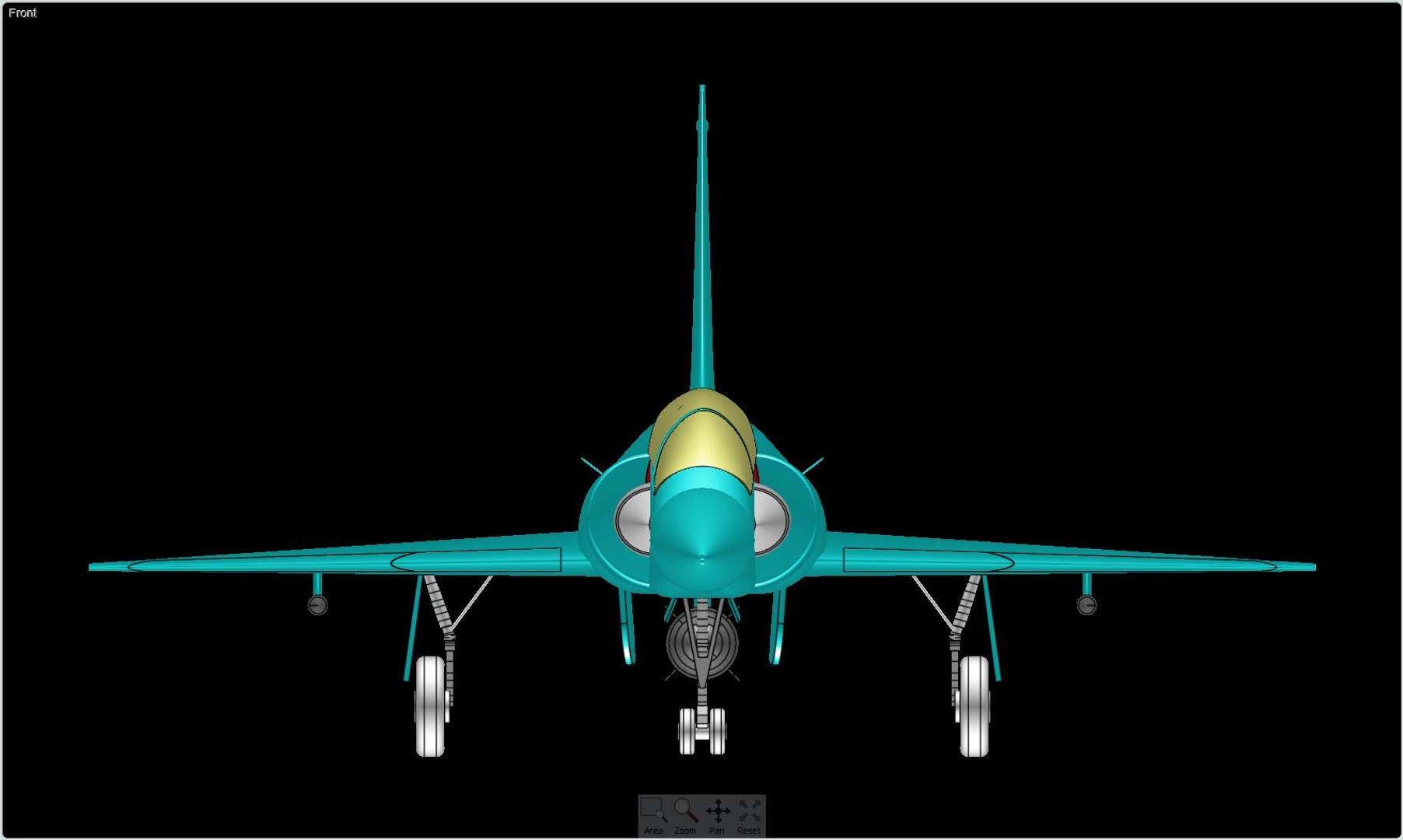 3d Model Mirage 2000 Fighter Aircraft